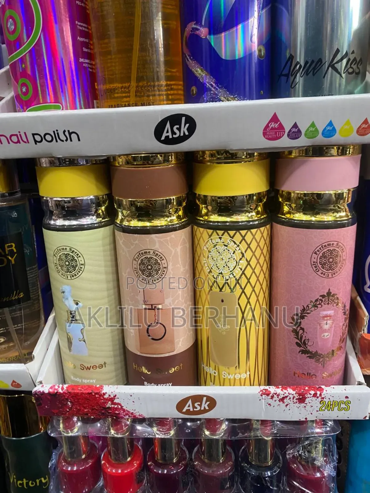 Hello Sweet Body Spray in Lideta - Fragrances, Aklilu Berhanu | Jiji.com.et