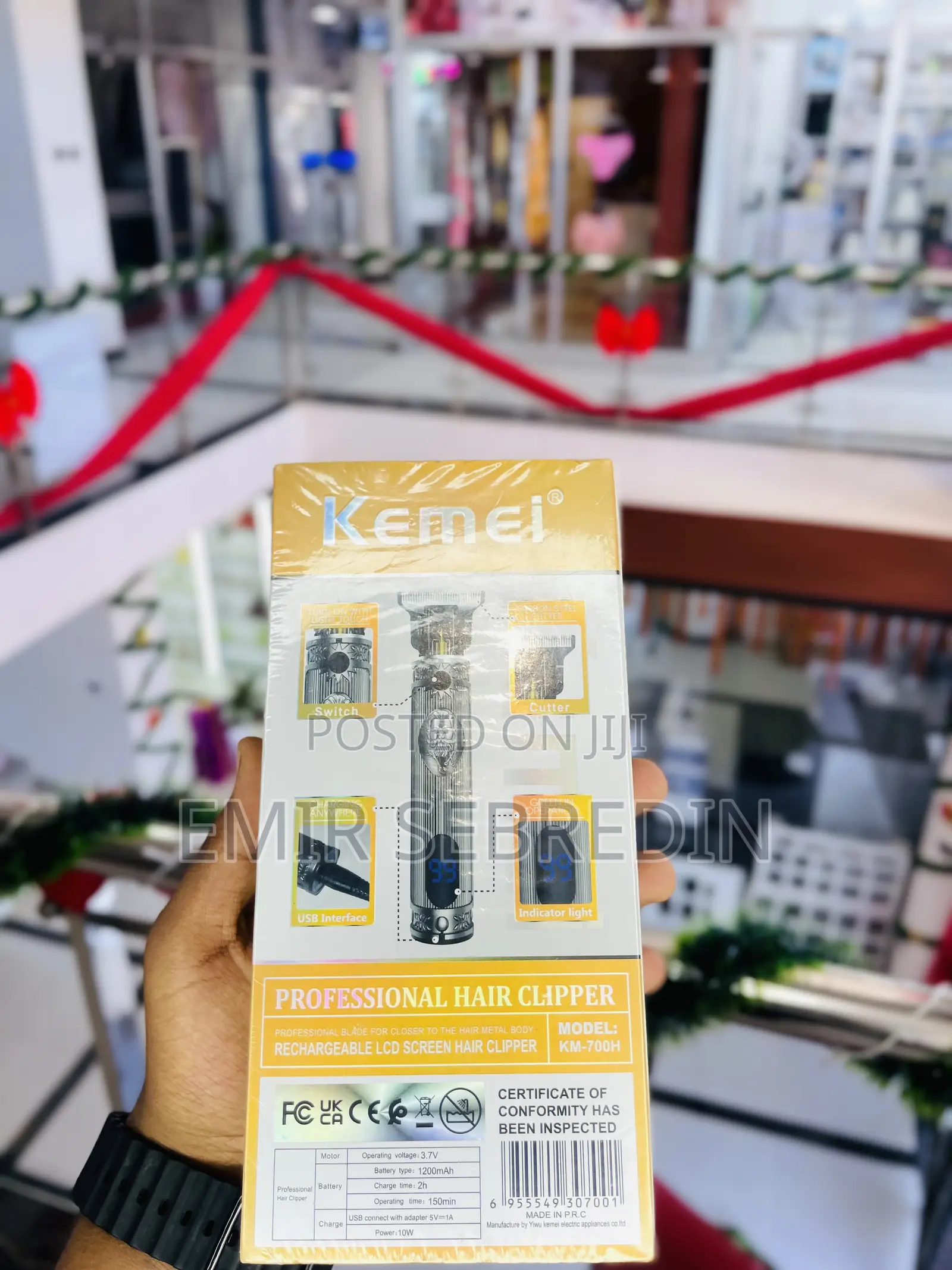 Kemei Hair Trimmer in Addis Ketema - Tools & Accessories, Emir Sebredin ...