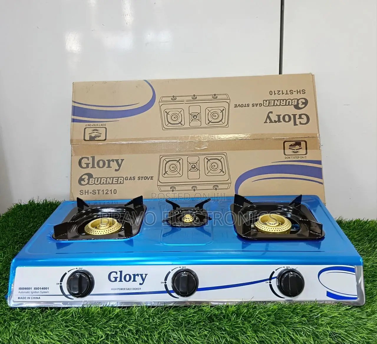 Glory Gas Stove – 3 Burner Gas Cooker | Strong Flame Durable Design in ...