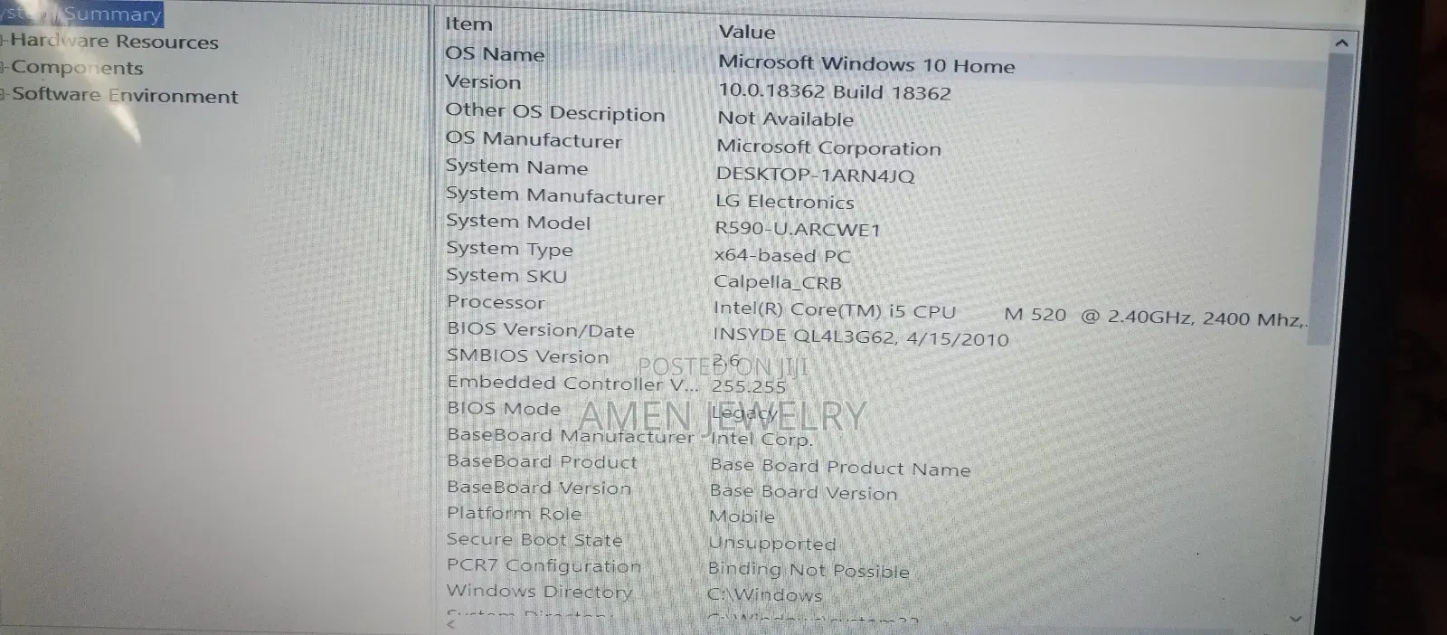 Laptop LG Gram 15.6 8GB Intel Core I5 HDD 500GB in Lideta - Laptops ...