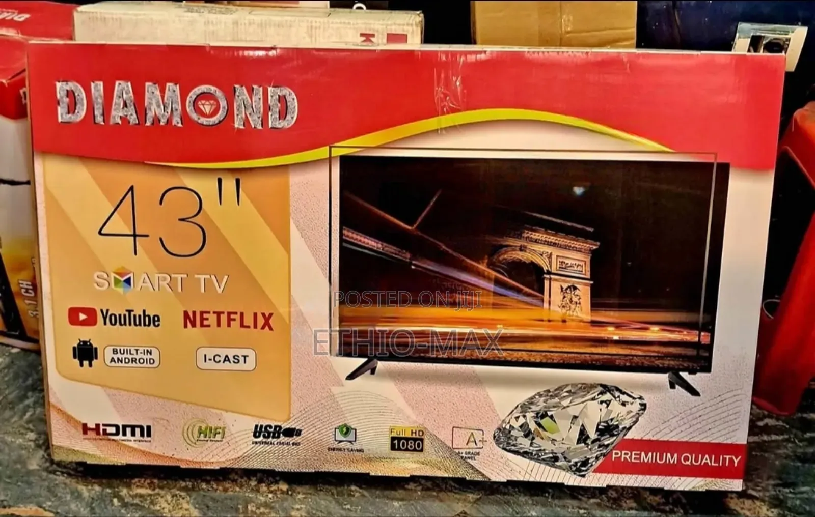 Diamond Tv 43” Smart Android Tv – Clear Display | Original | New in ...