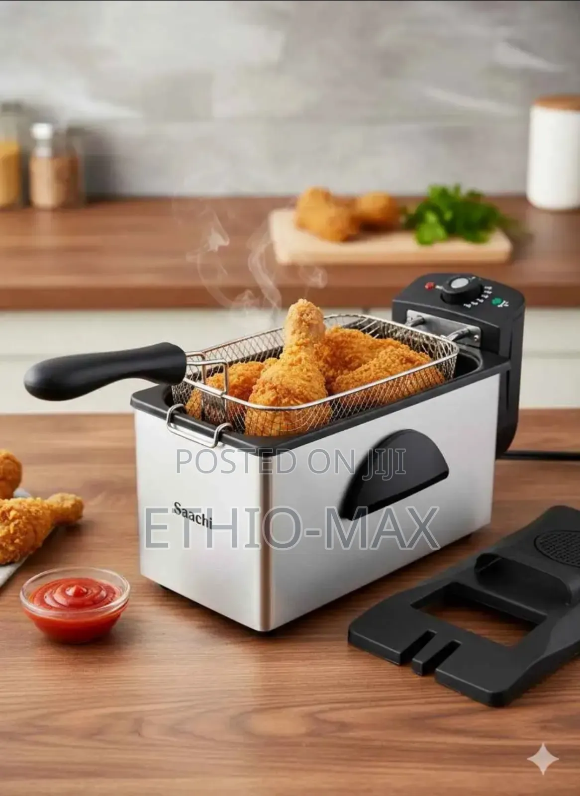 Saachi Deep Fryer 3 L – Original | Fast Even Frying | Easy to Clean in ...