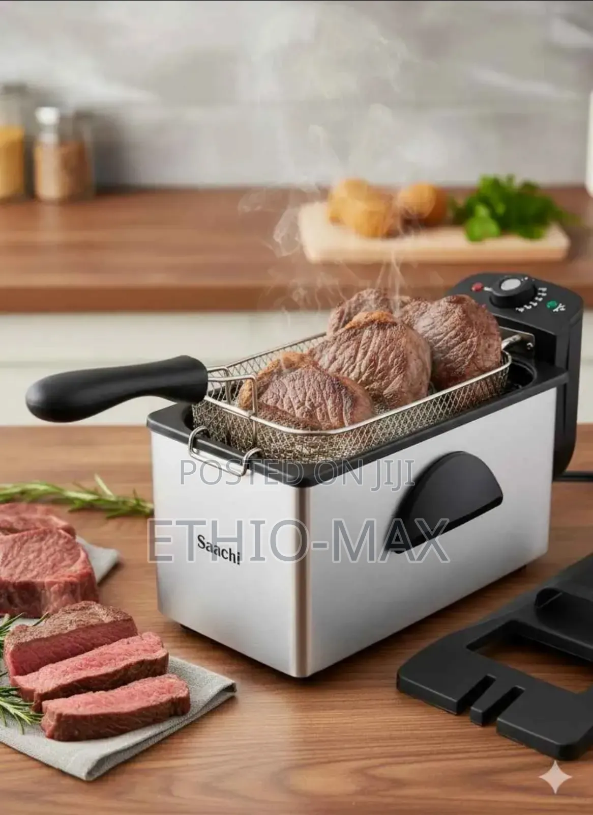 Saachi Deep Fryer 3 L – Original | Fast Even Frying | Easy to Clean in ...