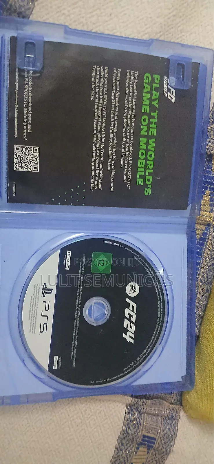 Ea Sports Fc 24 for Ps5 - Mint Condition (No Scratches)Call in Yeka ...