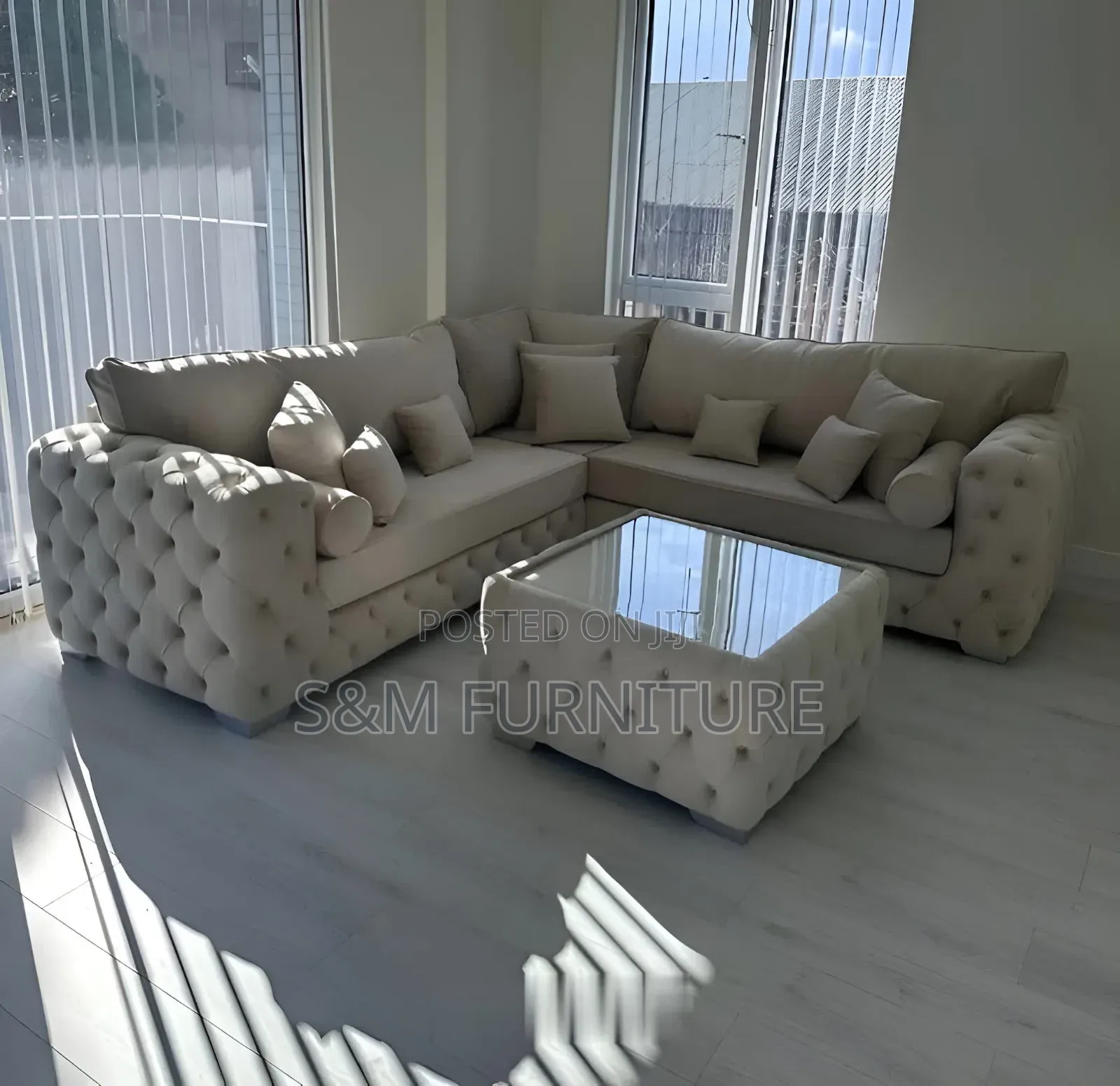 L Shape Sofa to Achieve Comfort. ሶፋ in Addis Ketema - Furniture ...