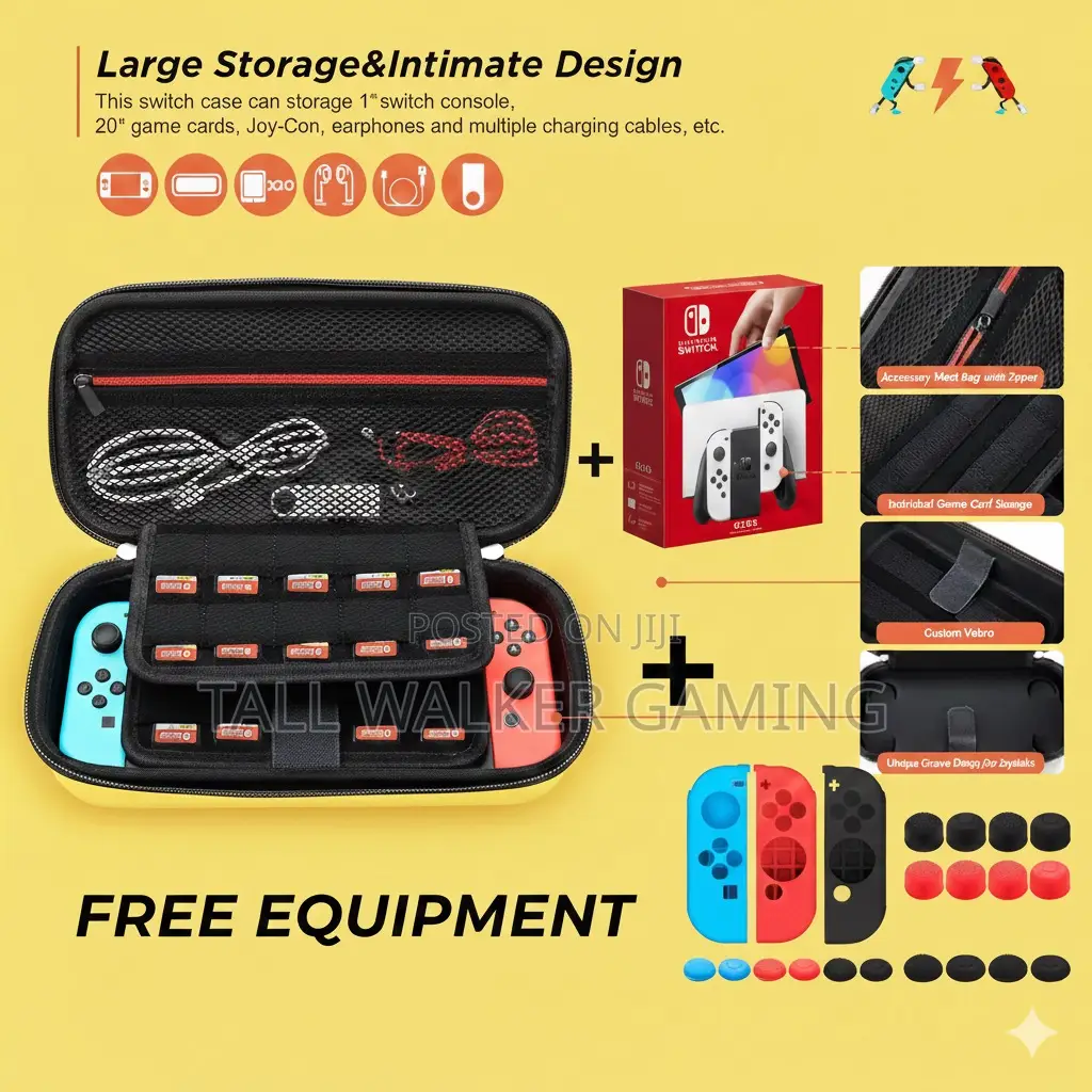 Nintendo Switch Oled in Lideta - Video Game Consoles, Tall Walker Gaming | Jiji.com.et