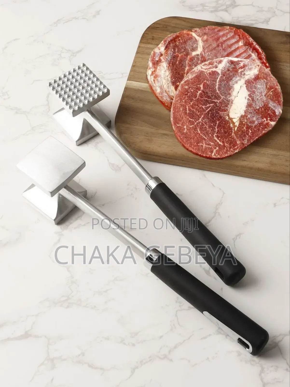 Dual-Side Meat Tenderizer Mallet - For Softening Beef, Chicken Etc in ...