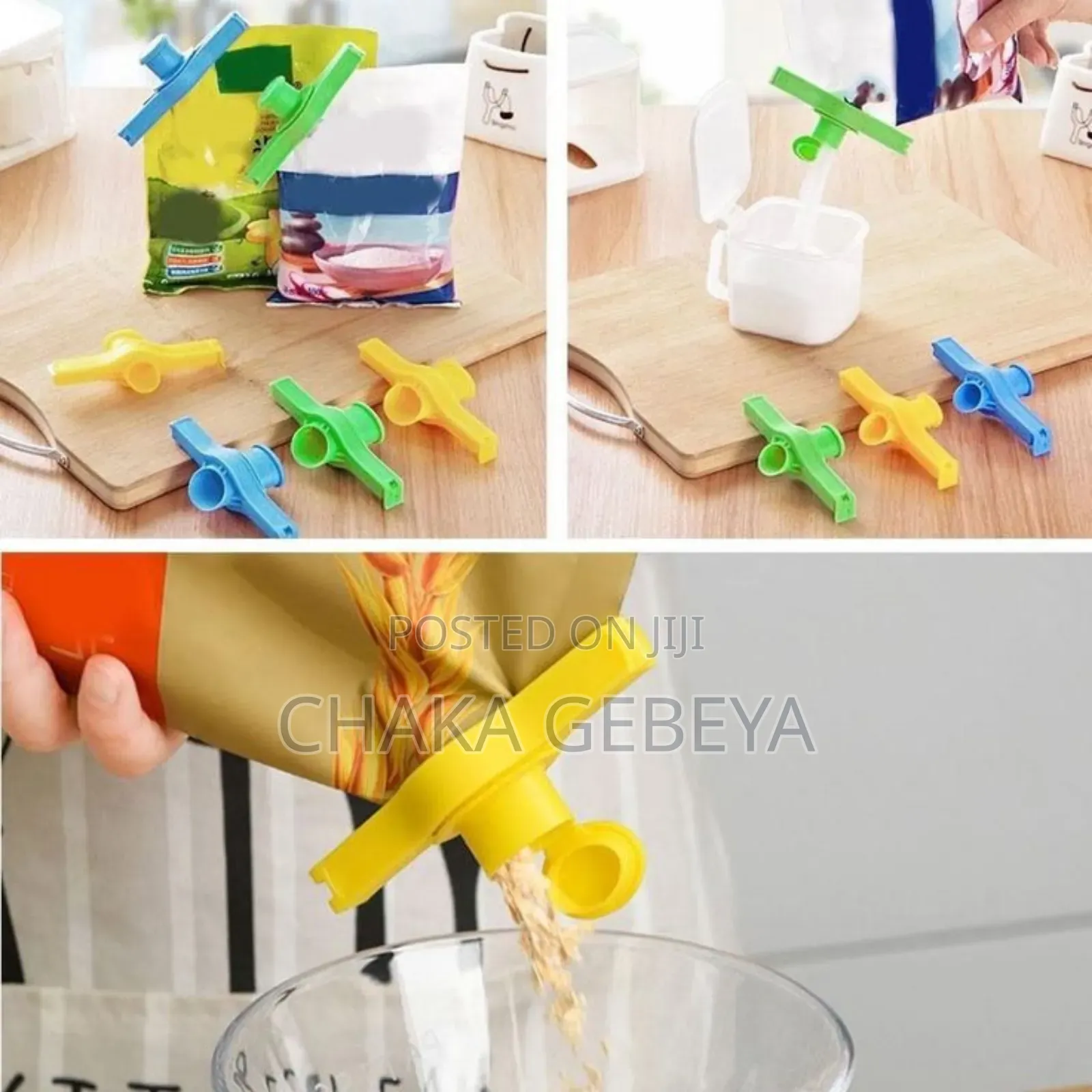 Keep Food Fresh Longer! Simple Bag Clips to Seal Opened Packages in ...