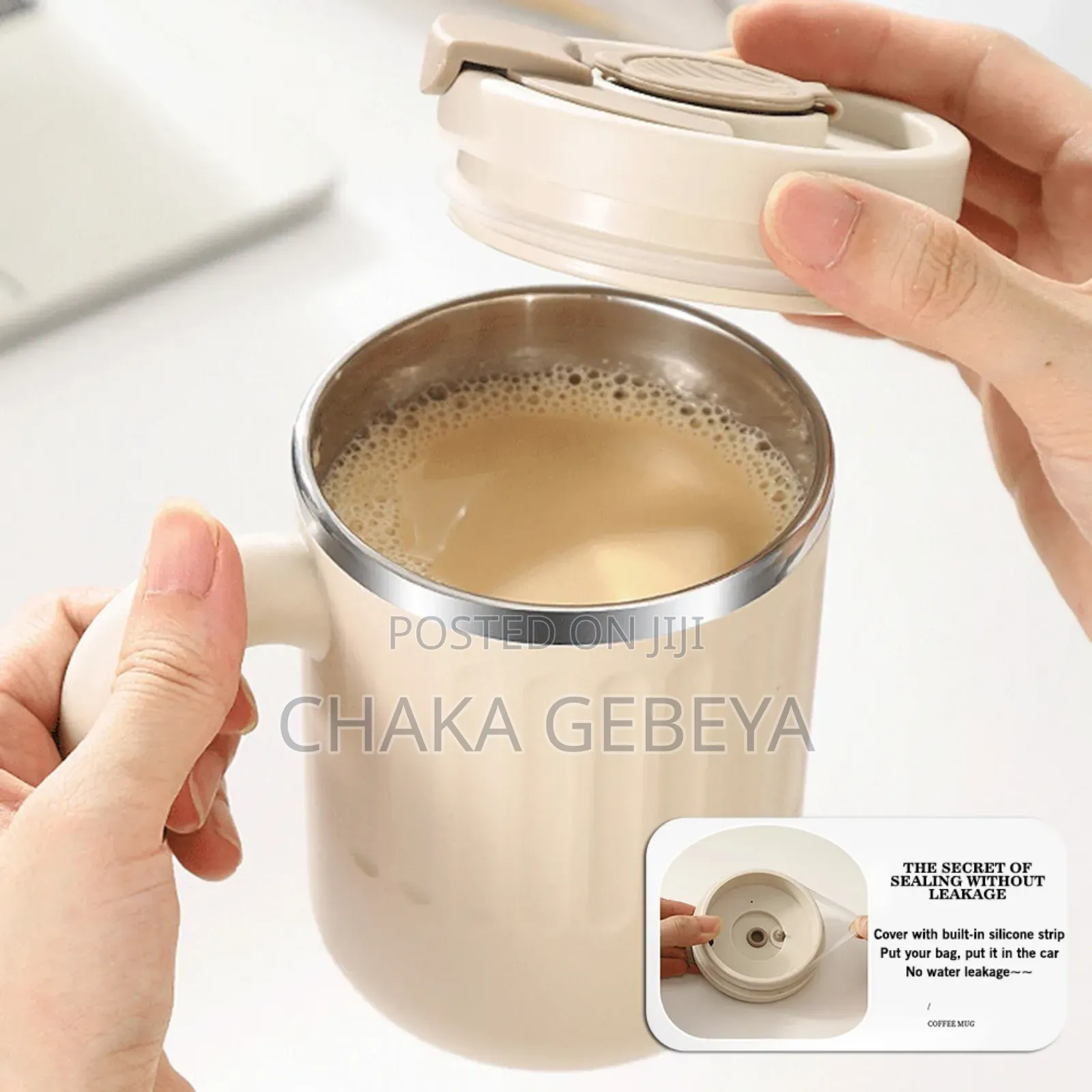 Your Perfect Commute Companion! Double-Wall Insulated Mug in Bole ...