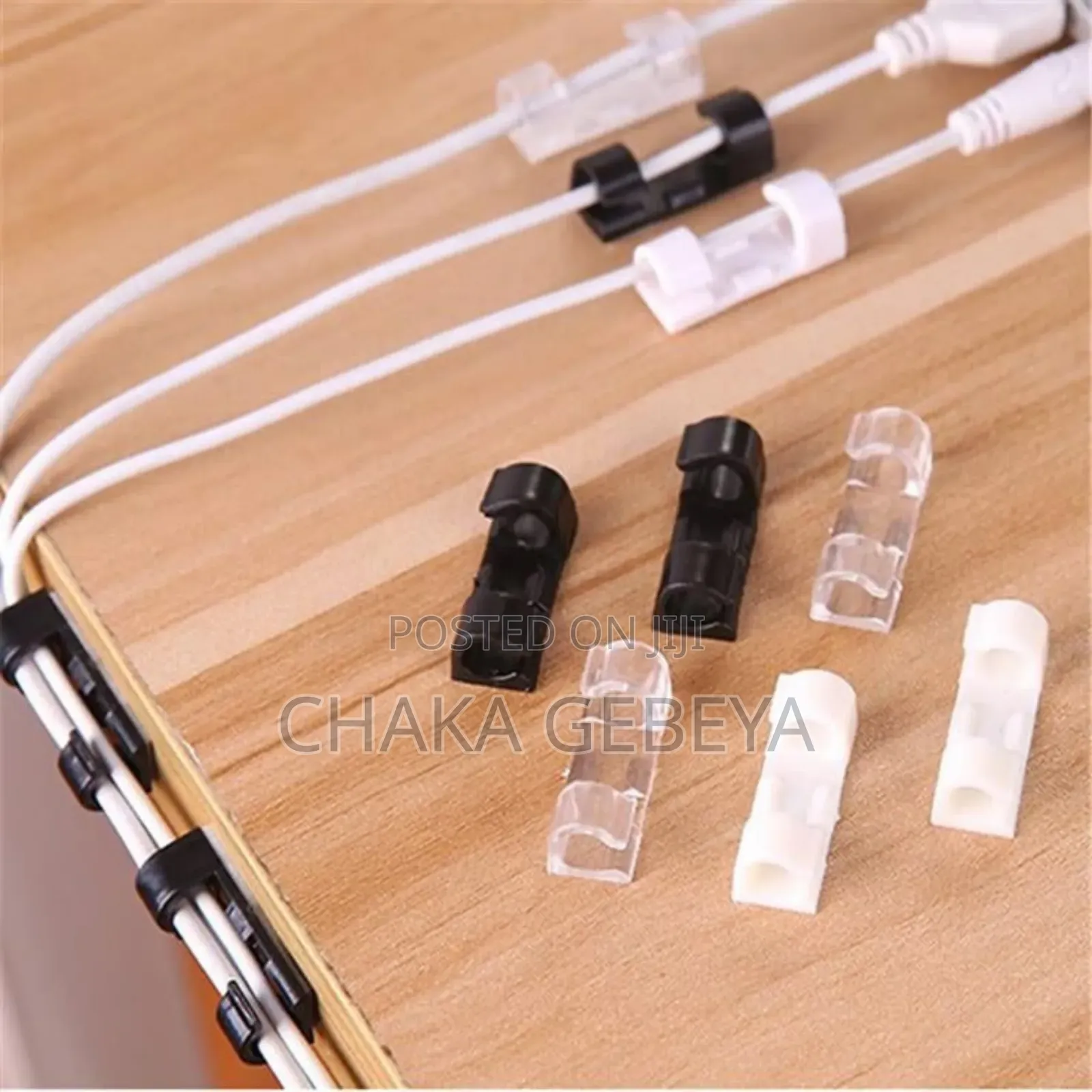 16-Pack Adhesive Cable Clips | Organize Wires Without Damaging Walls in ...