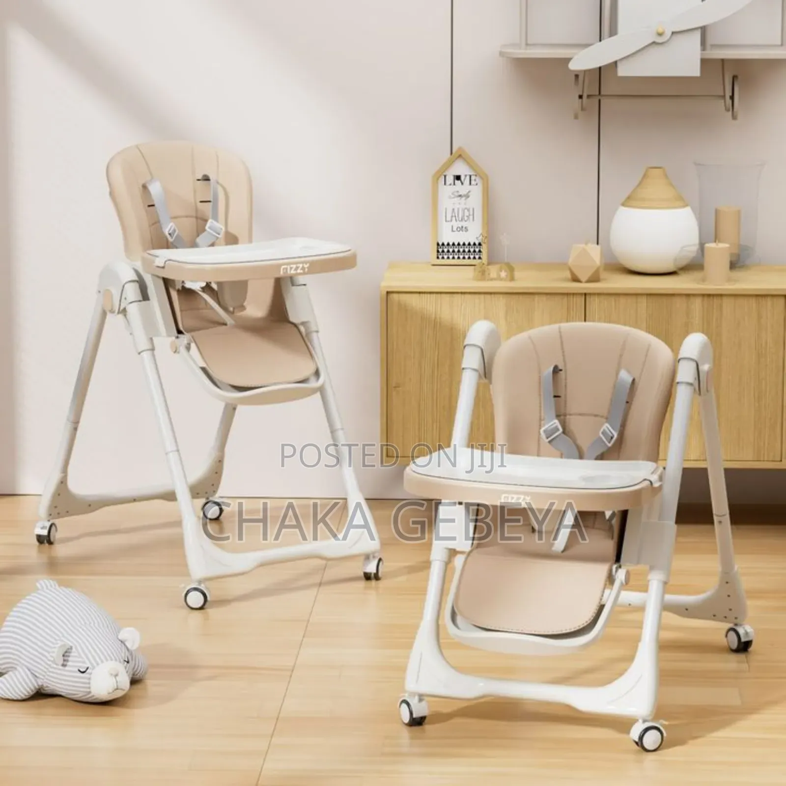 2-in-1 Electric Baby High Chair Swing With Remote Control - New in ...
