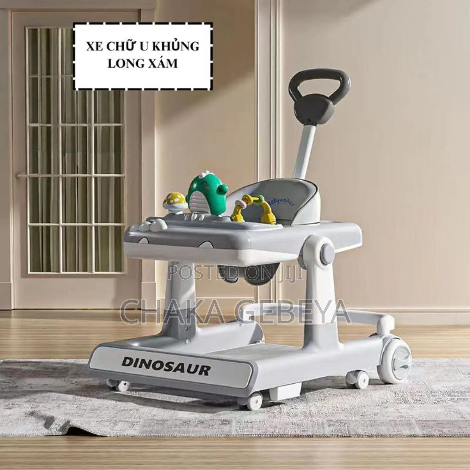 Fun Safe Baby Walker Toy Car - Adjustable Handle for Parent Assist in ...