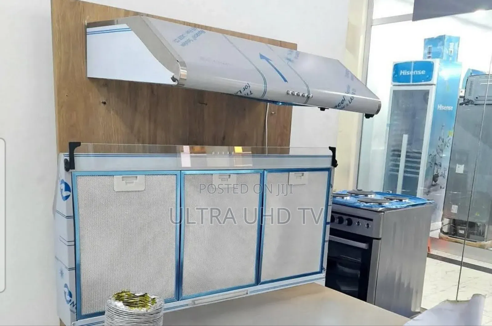 Kitchen Range Hood. It Appears to Be a Slim or Built-in Model in Addis ...