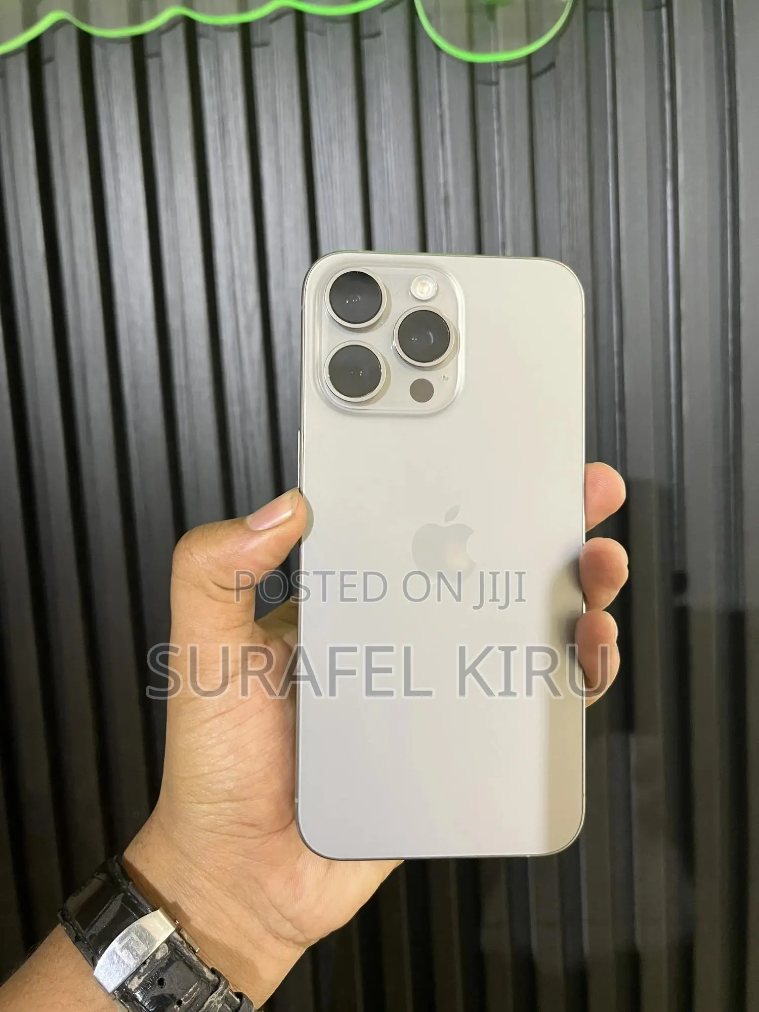 Apple iPhone 15 Pro Max 256 GB Silver in Bole - Mobile Phones, Surafel ...