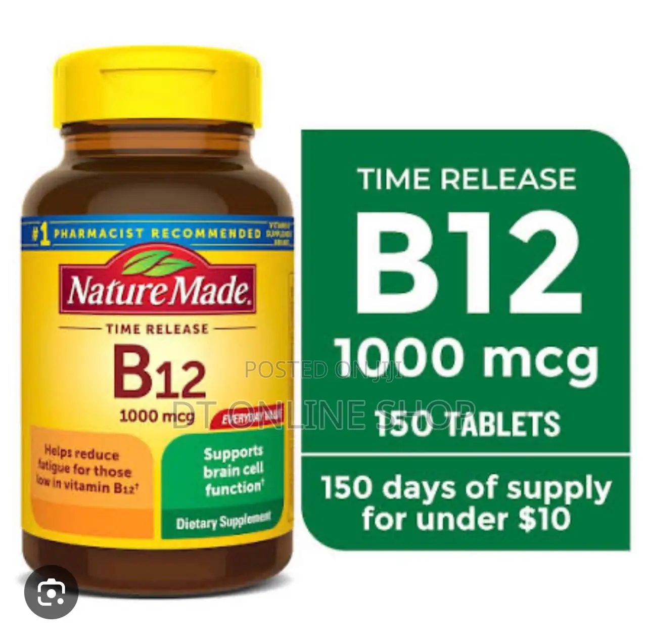Nature Made Vitamin B12 1000 MCG in Bole - Body Care, Dt Online Shop ...