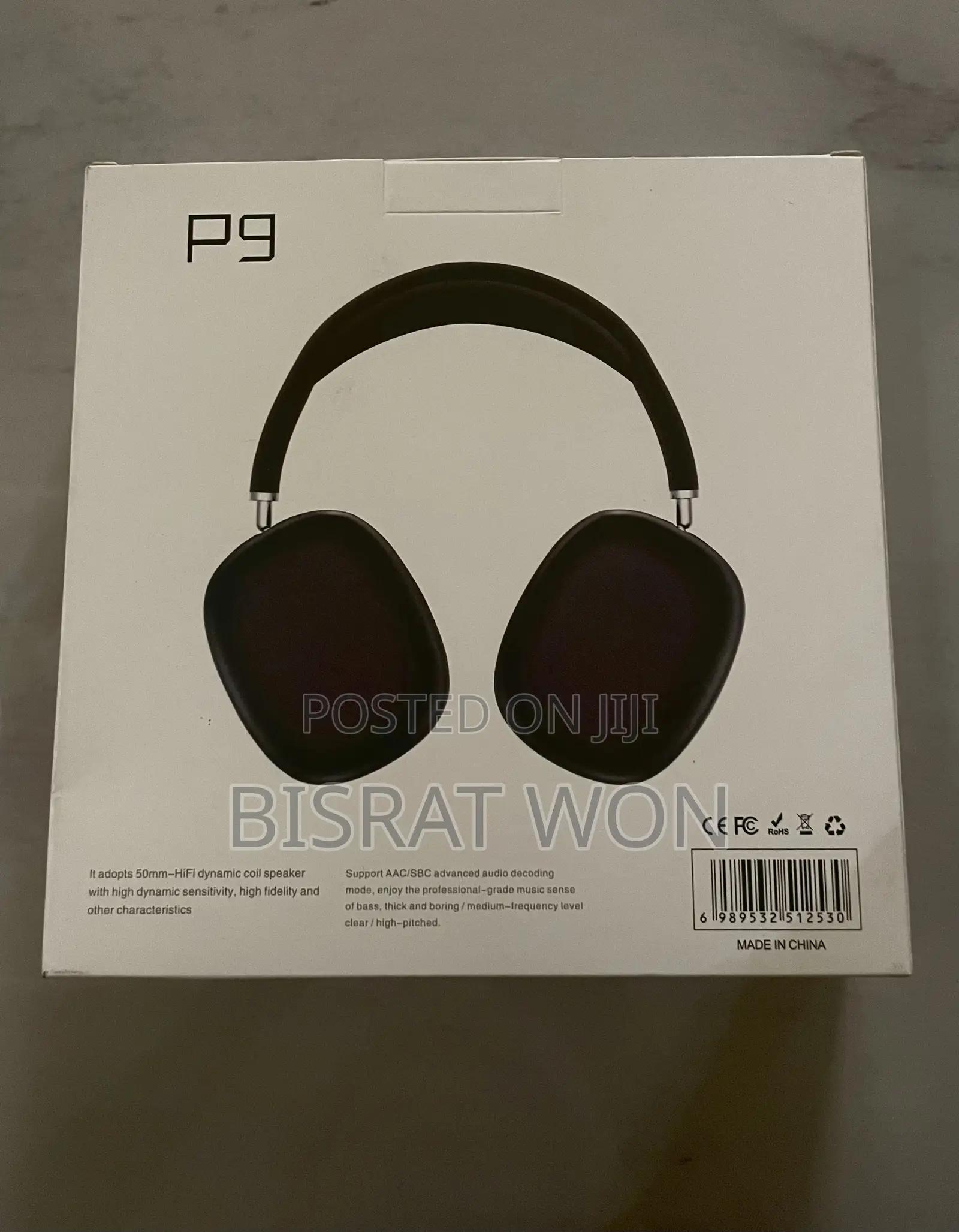 P9 Wireless Bluetooth in Yeka - Headphones, Bisrat Won | Jiji.com.et