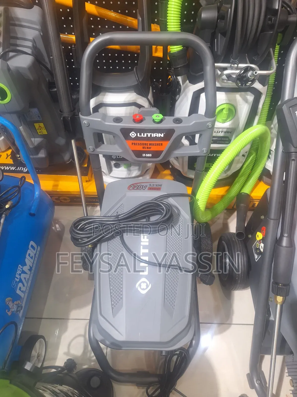 Lutian High Pressure Washer 2,200w 85 Bar With Motor in Kolfe Keranio ...