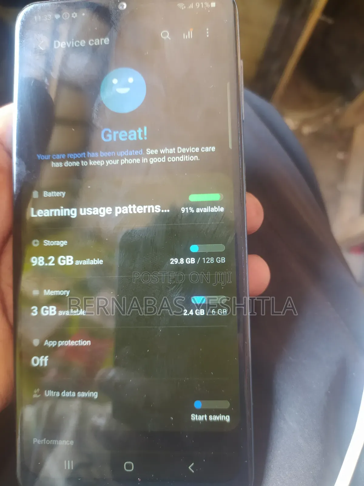 Samsung Galaxy M32 5G 128 GB Blue in Gullele - Mobile Phones, Bernabas ...