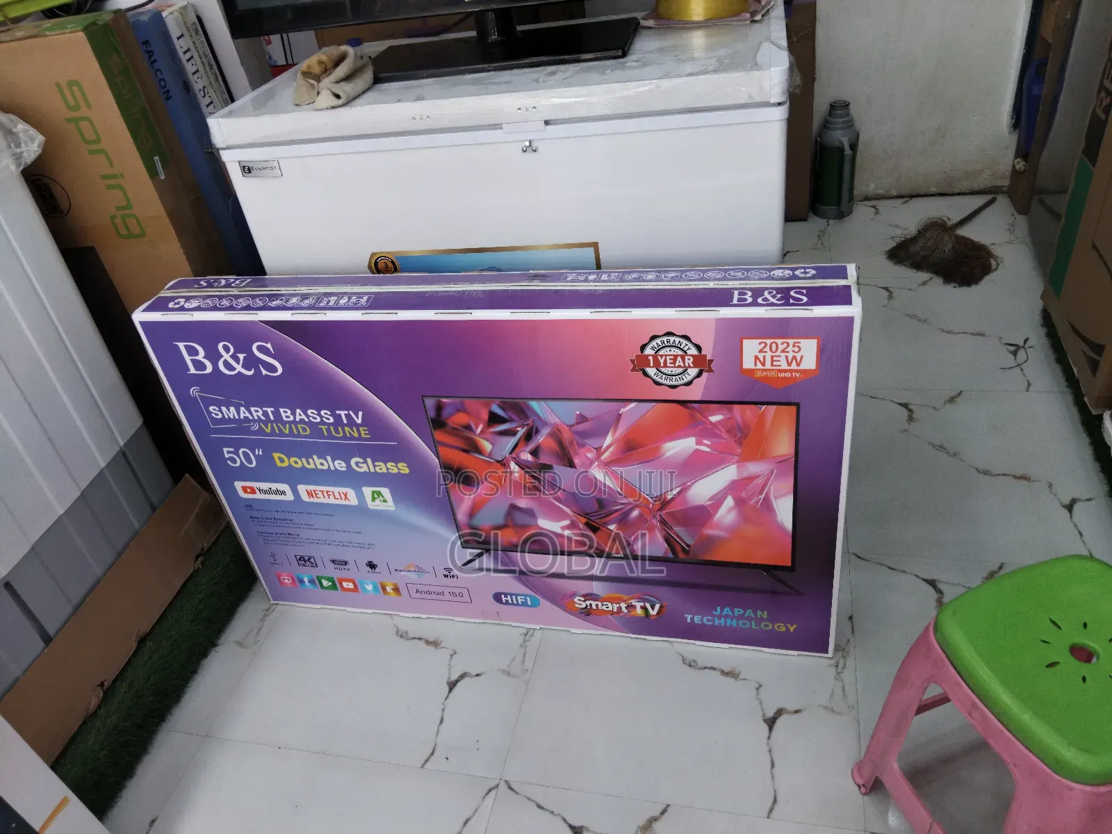 B S Andriod Tv 55inch Smart Tv in Addis Ketema - TV & DVD Equipment ...