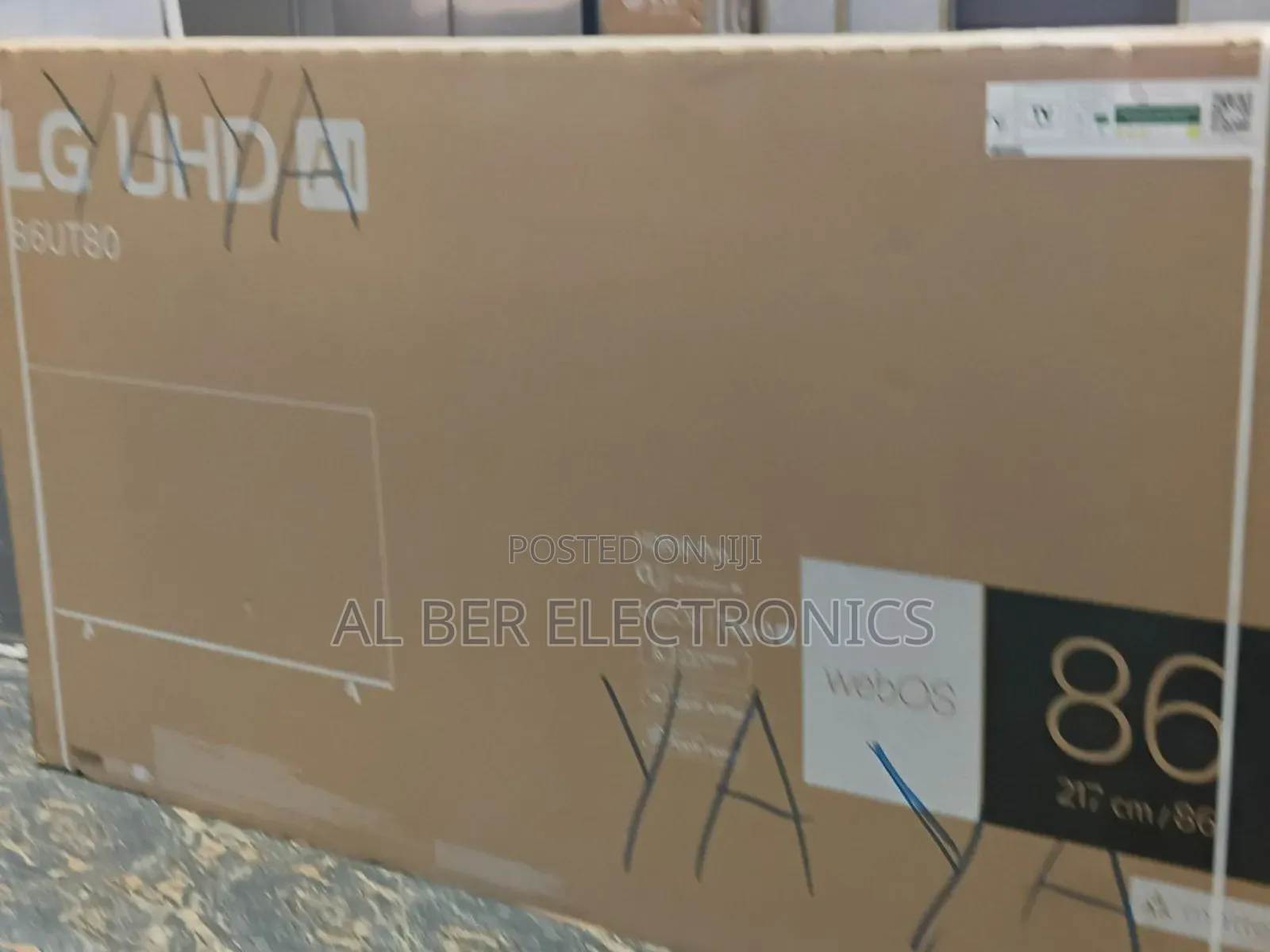 Lg 86 Inch Uhd Ai Smart Tv – Brand New in Addis Ketema - TV & DVD ...
