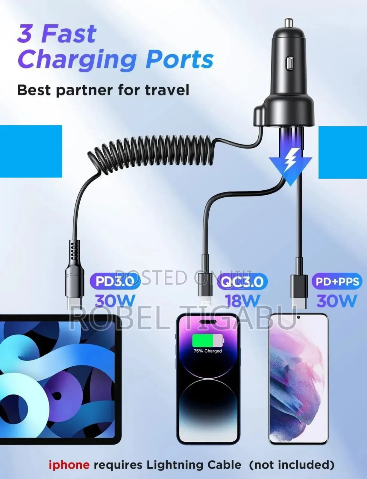 Joyroom Super Fast Car Charger in Yeka - Accessories for Phones ...