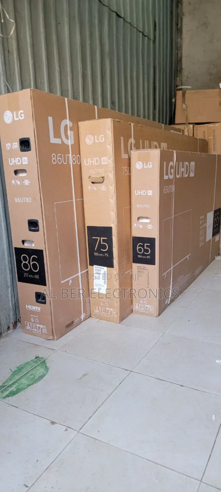 Lg 75 Inch Uhd Ai Smart Tv – Brand New in Addis Ketema - TV & DVD ...