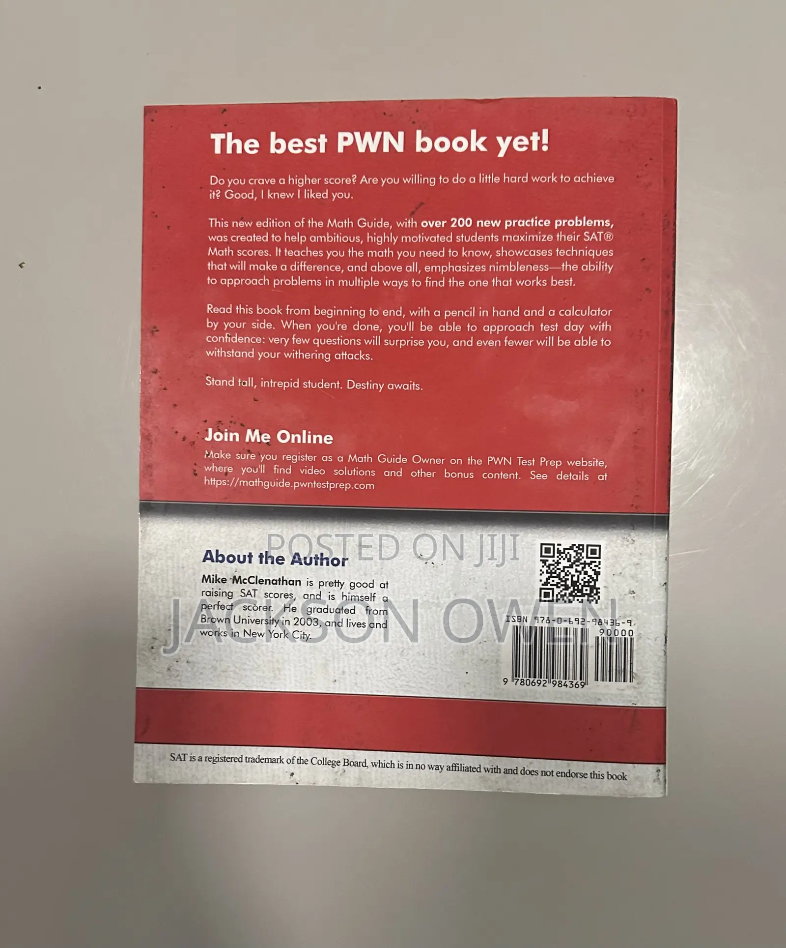 PWN the Sat: Math Guide (5th Edition) in Bole - Books & Table Games ...