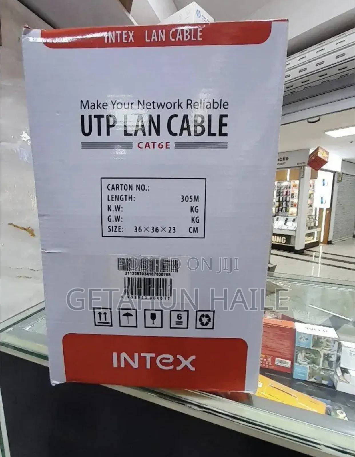 Intex Cat6 Utp Lan Cable – Fast Strong Internet Cable in Lideta ...
