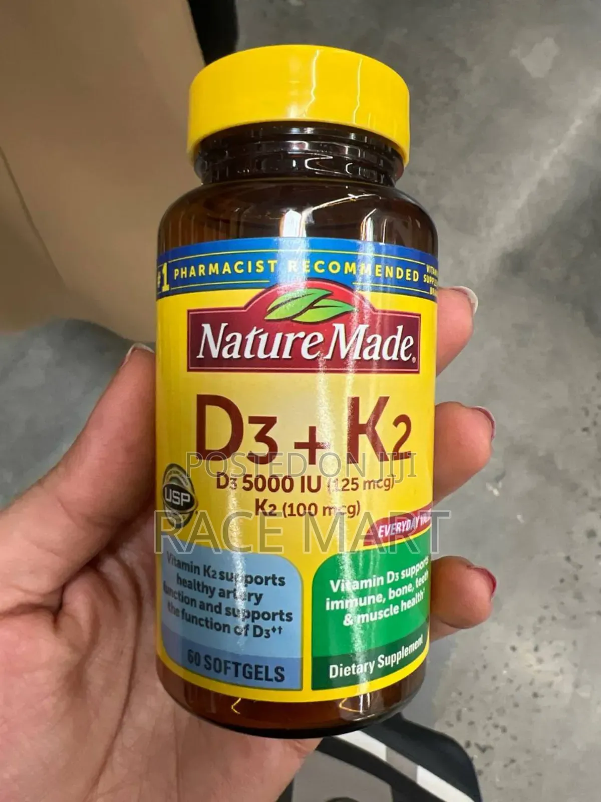 Nature Made D3+ in Bole - Vitamins & Supplements, Race Mart | Jiji.com.et