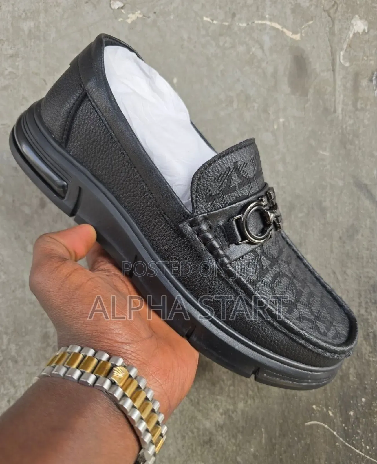 Men' Fashionable Leather Shoe High Master Quality Flat Full Lather Sho ...