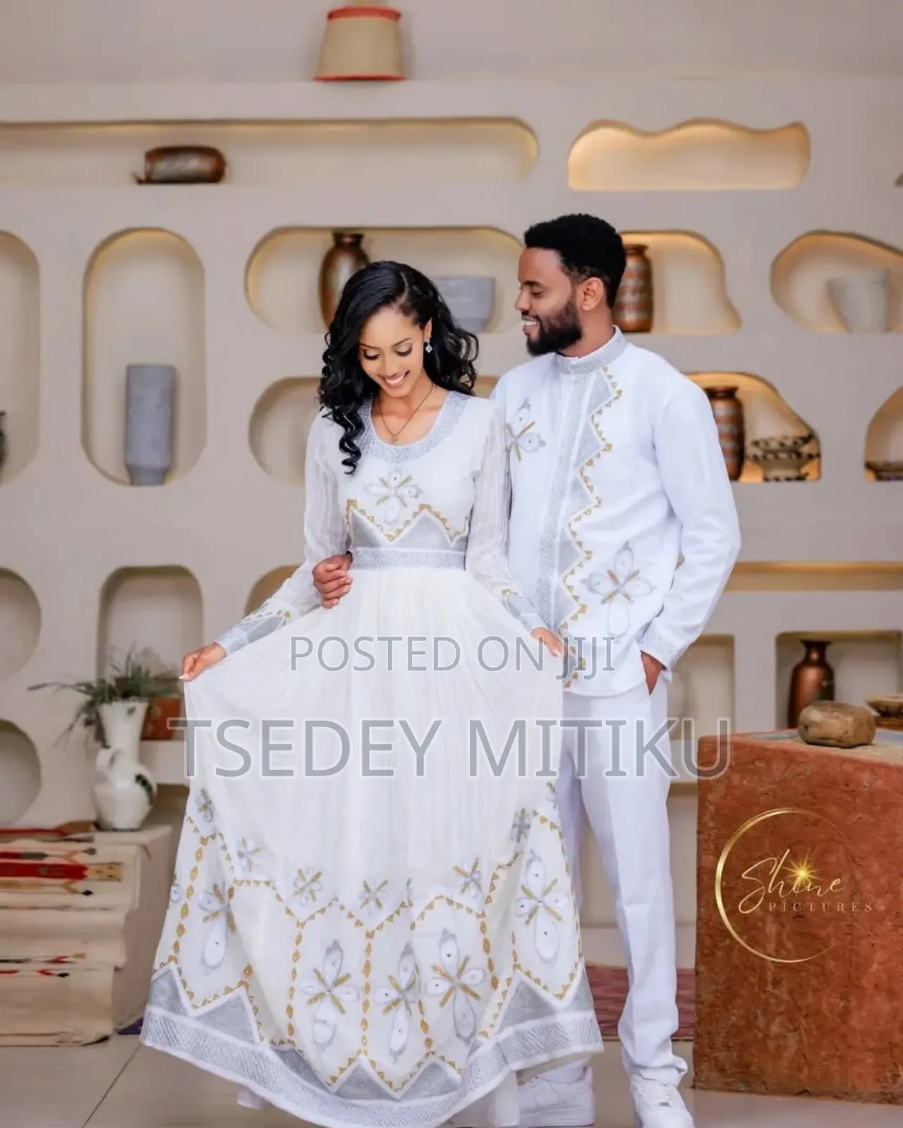 White Dresses and Shirt in Gullele - Clothing, Tsedey Mitiku | Jiji.com.et