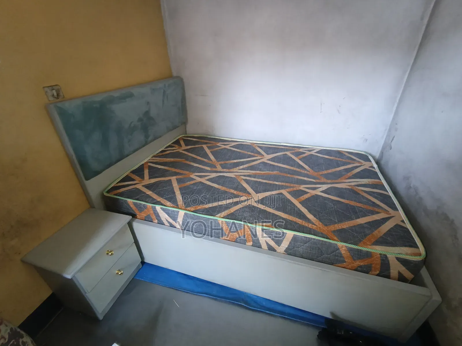 120 Modern Laminated Bed for sale - Yohanes Price: ETB 18,000 on Jiji ...
