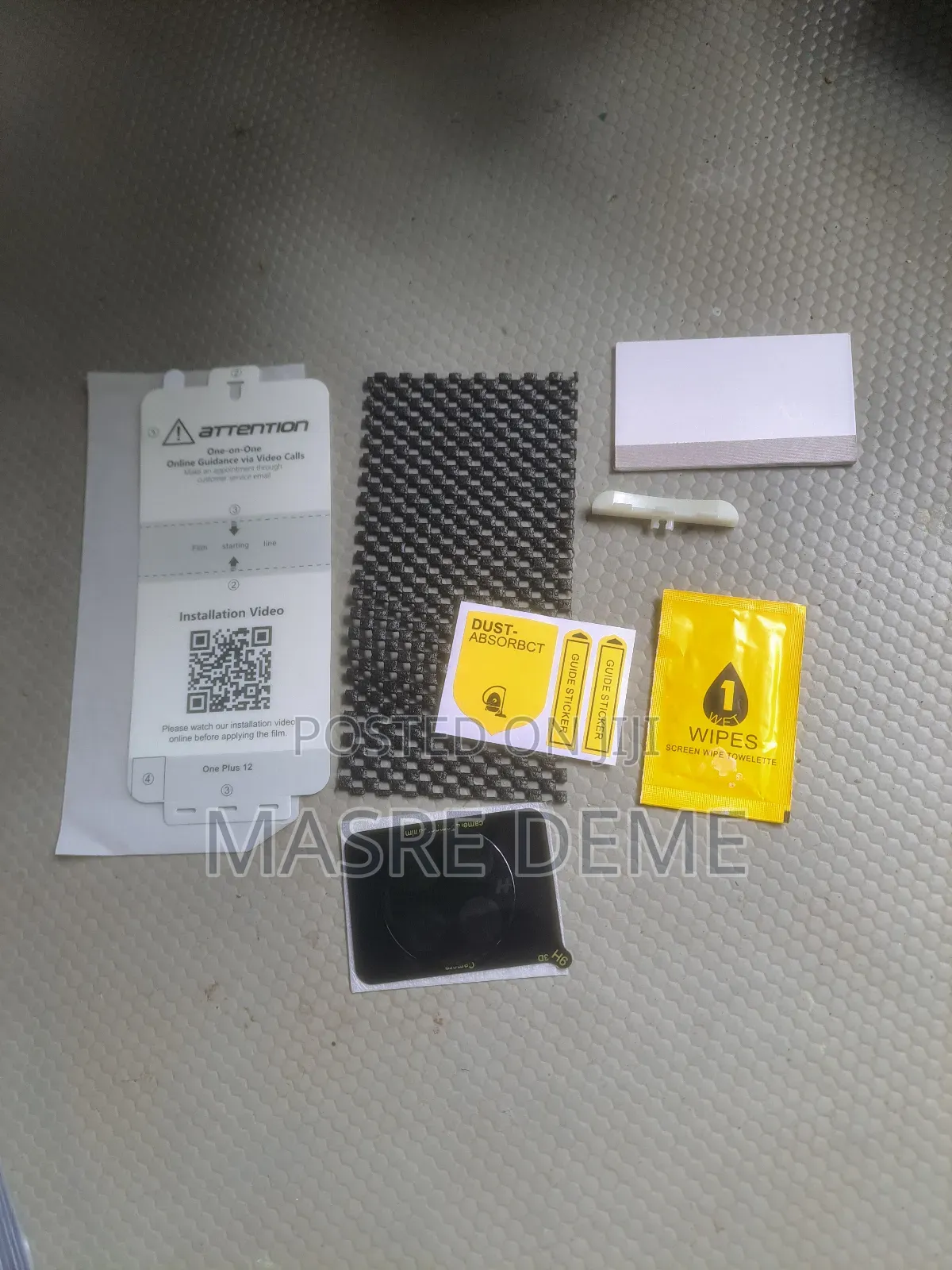 One Plus 12 Screen Protector With Back Camera Cover Usa in Lideta ...