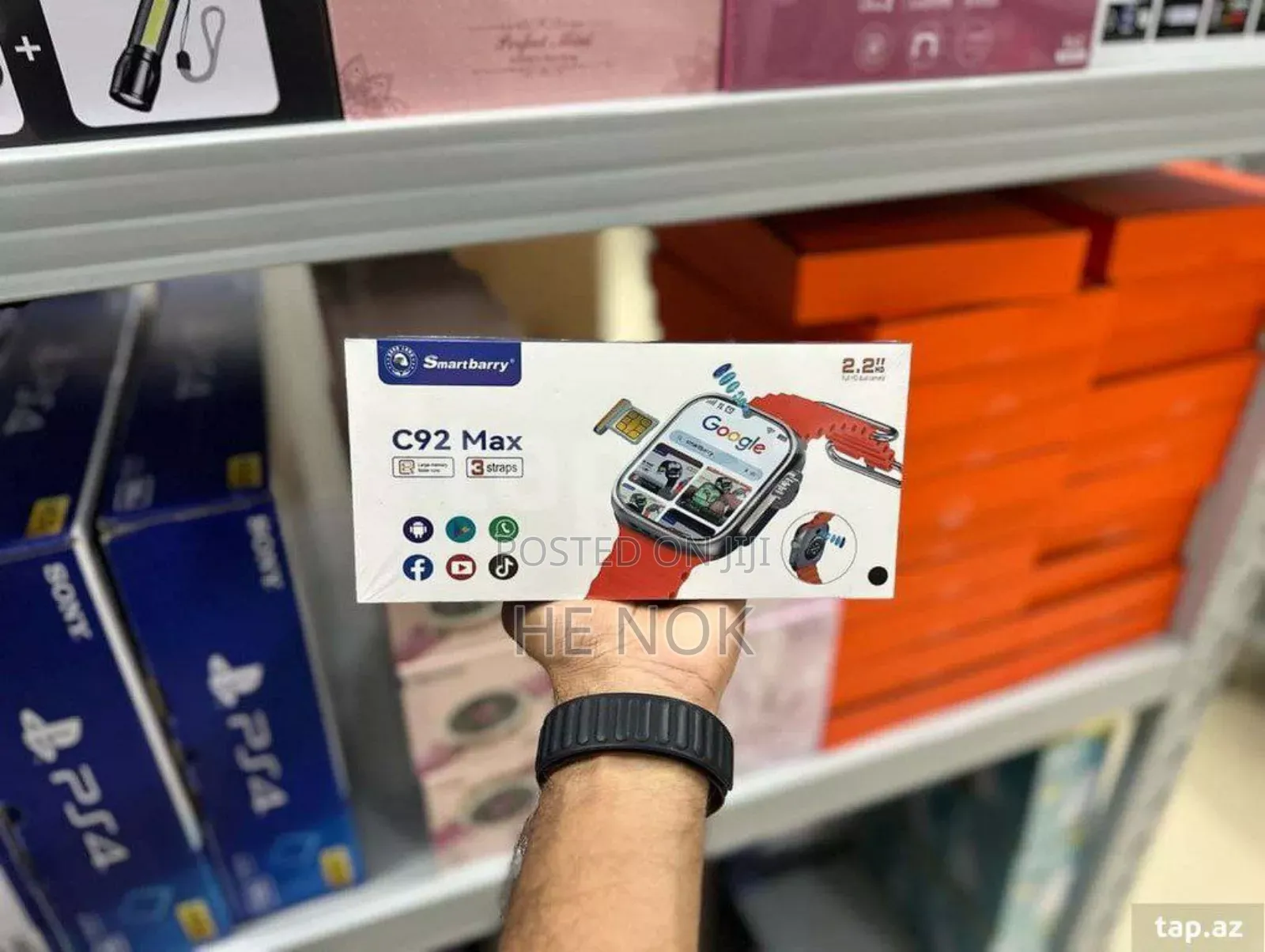 C92 Max Smart Watch 64/6gb for sale - HE NOK Price: ETB 9,200 on Jiji ...