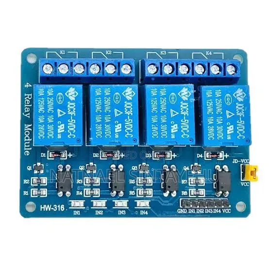 4-Channel 5v Relay Module With Optocoupler Isolation (Hw-316) for sale ...