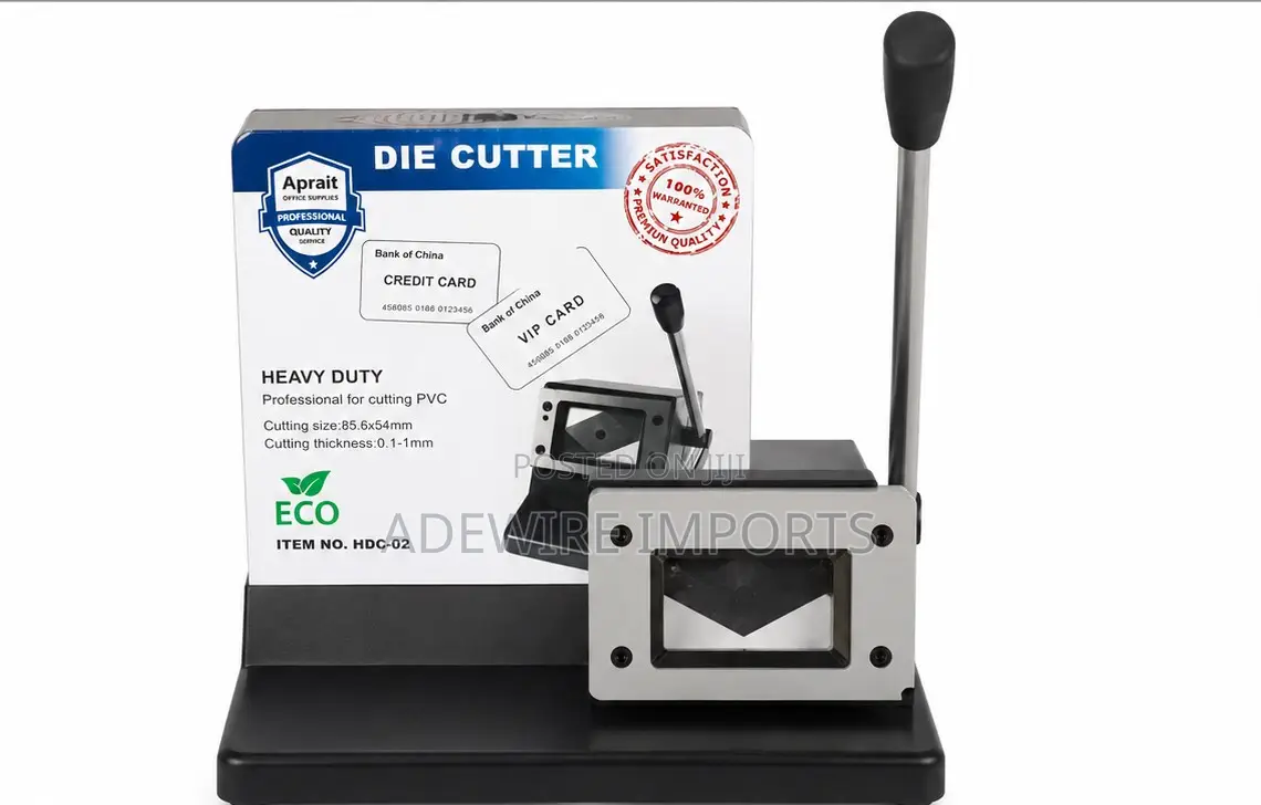 Id Card Cutter With Vat for sale - ADEWIRE IMPORTS Price: ETB 12,600 on ...