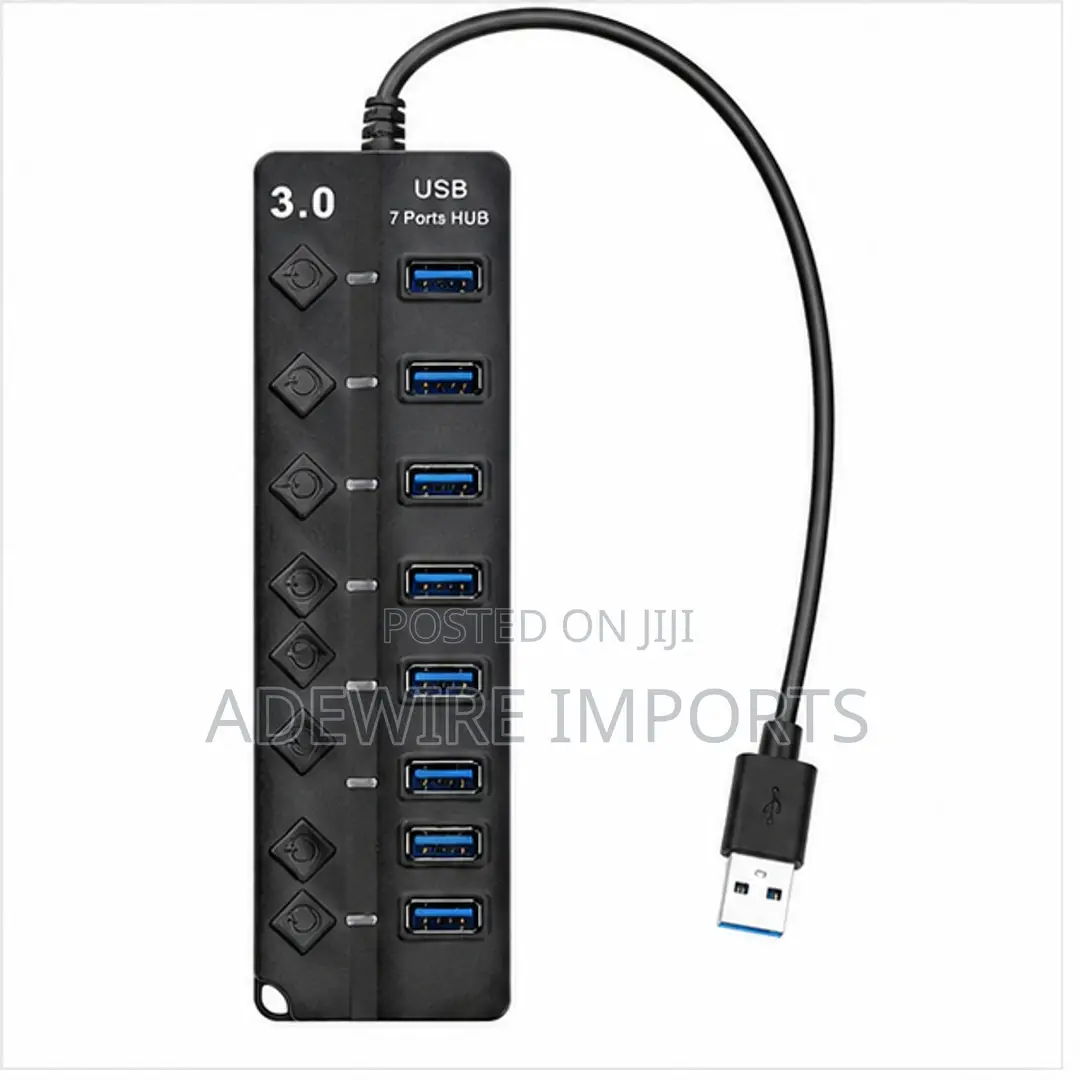 Usb Hub 7port 3.0 30cm With Vat - ADEWIRE IMPORTS Price: ETB 1,760 on ...
