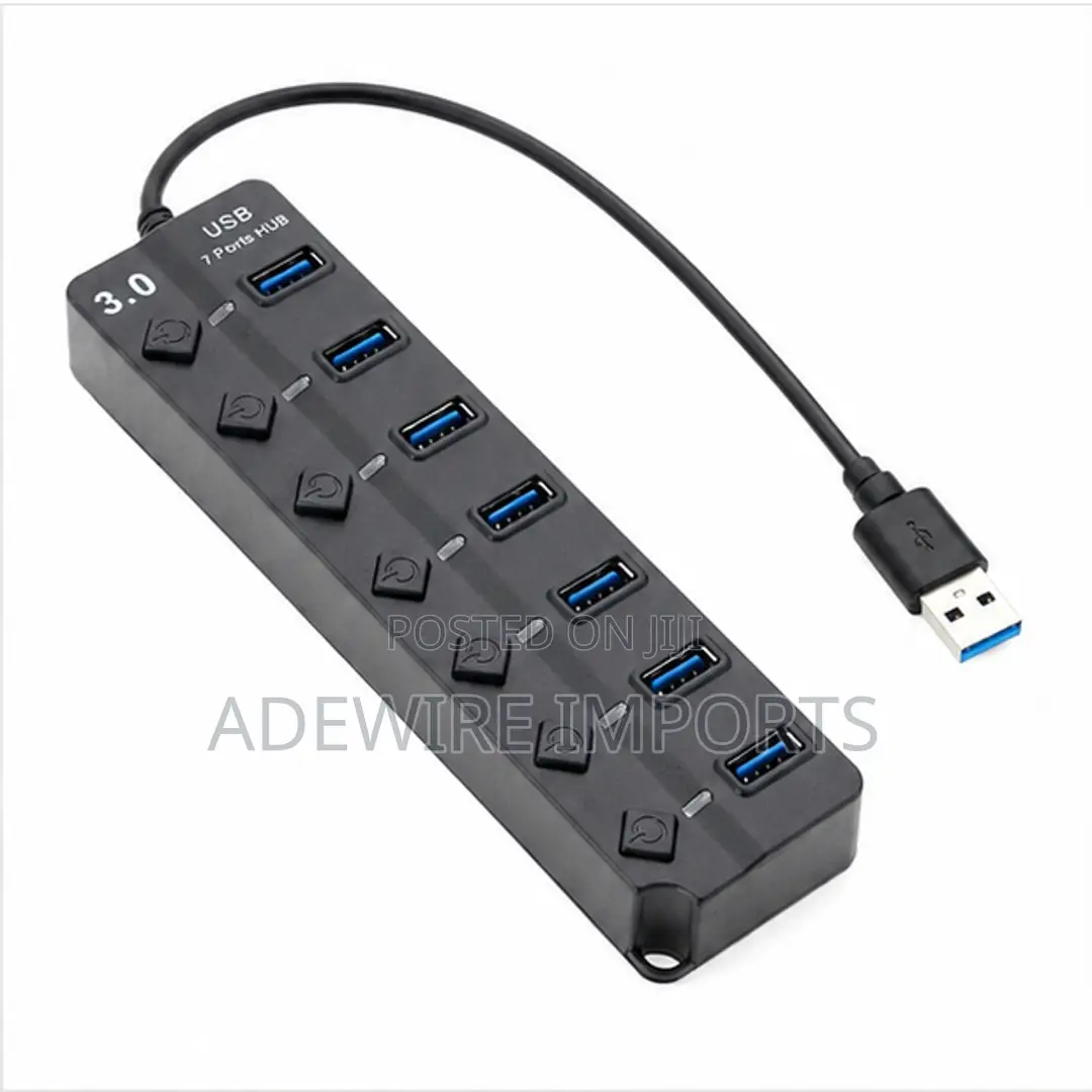 Usb Hub 7port 3.0 30cm With Vat - ADEWIRE IMPORTS Price: ETB 1,760 on ...