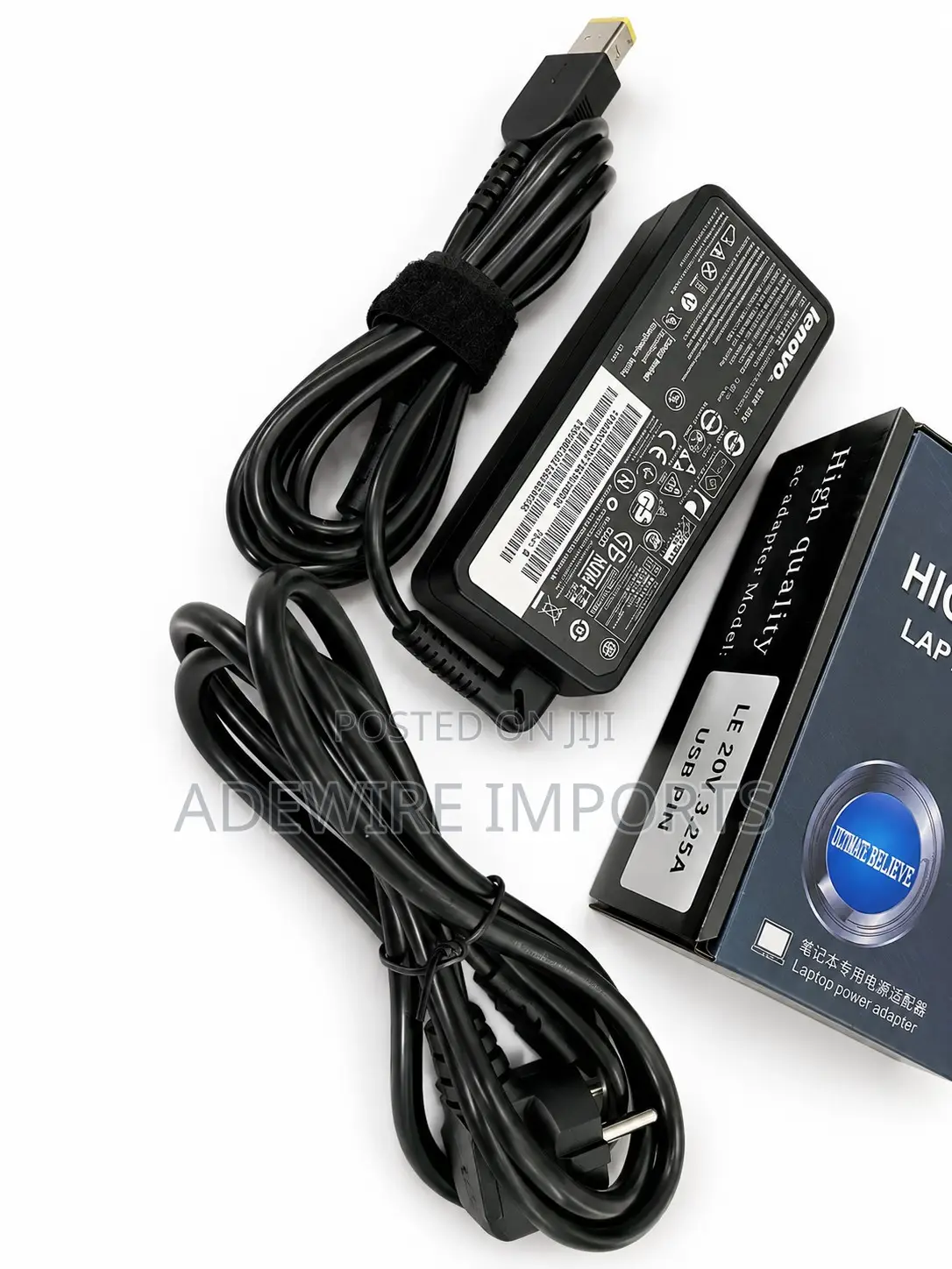 Lenovo Type-C 20v3.25a/15v3a/12v3a Laptop Charger With Vat - ADEWIRE ...