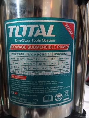 Total 1hp Dewatering Submersible Pump | - @Primes tools and machinery ...