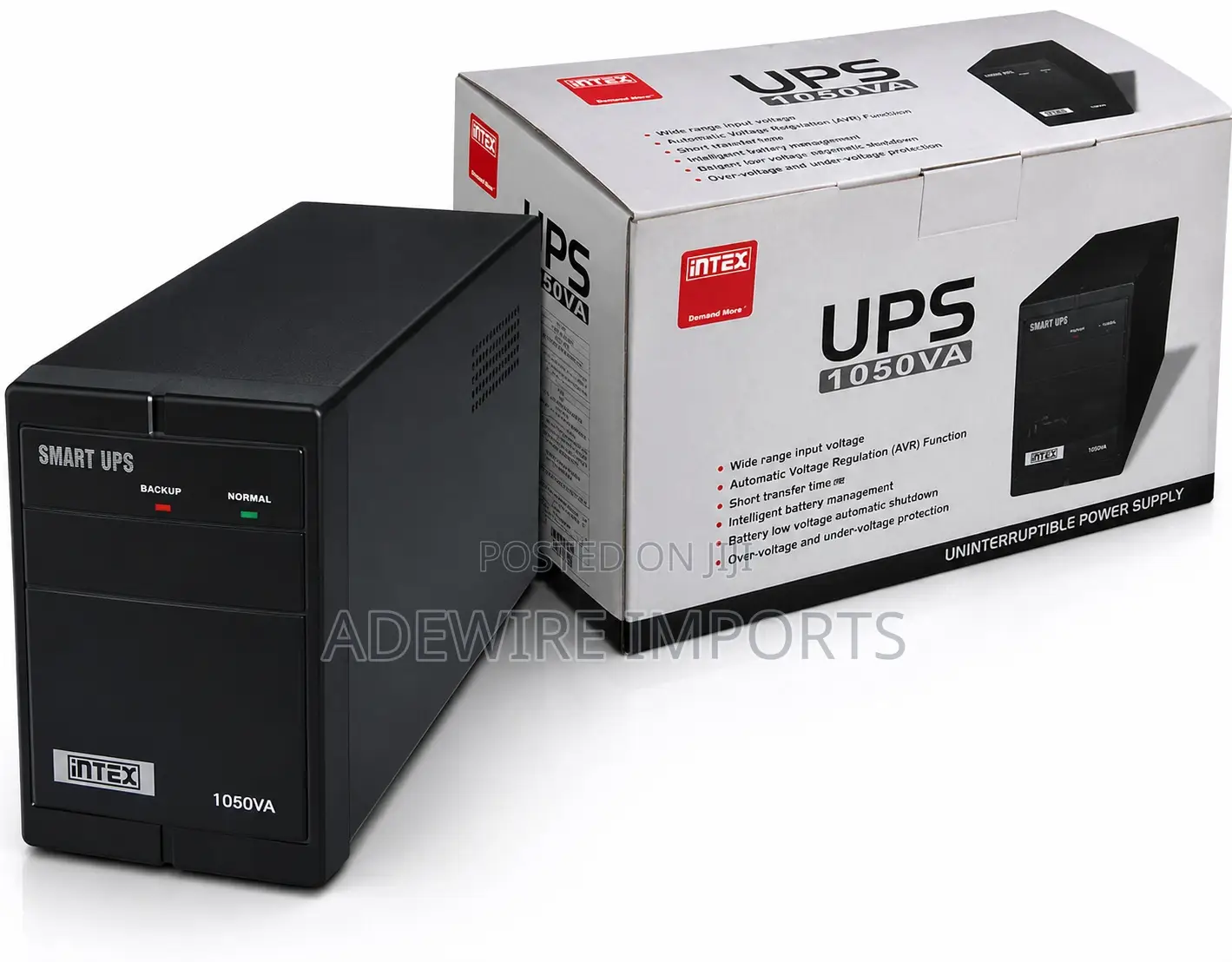Intex Ups 1050va With Vat - ADEWIRE IMPORTS Price: ETB 16,200 on Jiji ...