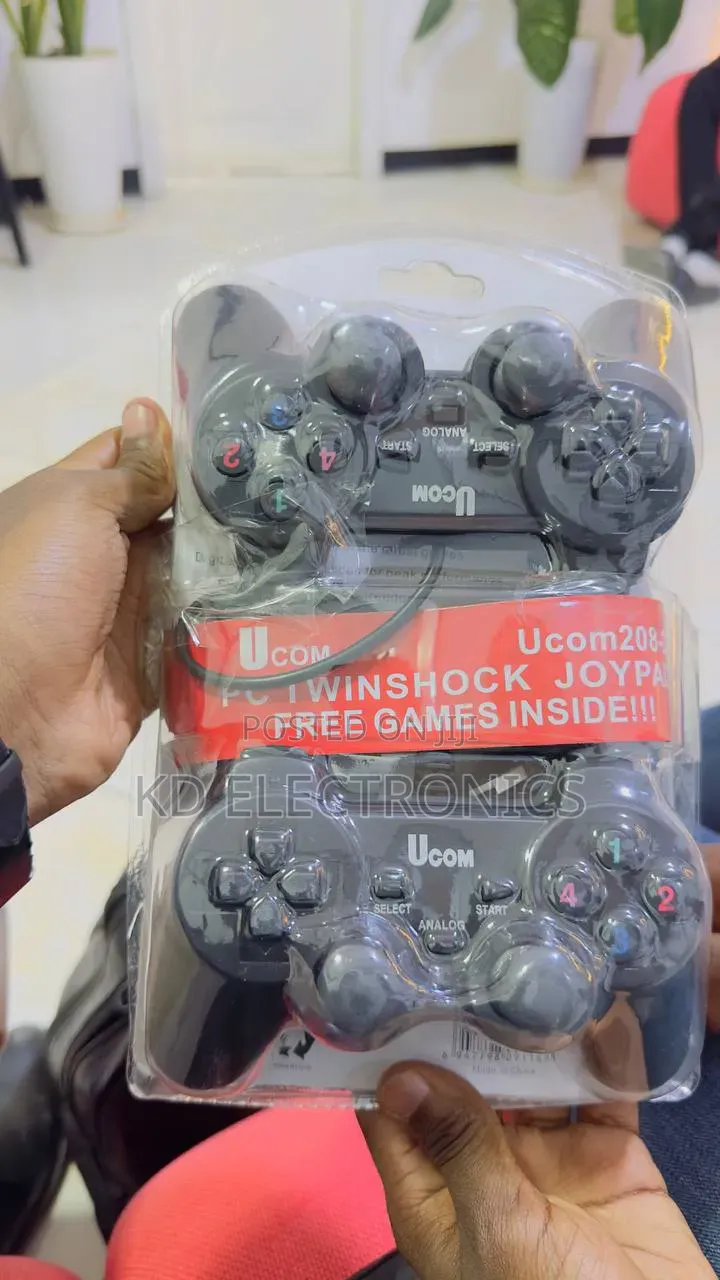Ucom Twinshock Pc Usb Game Controllers (Dual Pack) - Kd Electronics ...