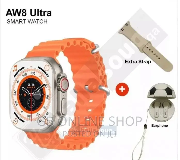 Aw8 Ultra Smart Watch in Addis Ketema - Watches, Genetu Haile | Jiji.com.et