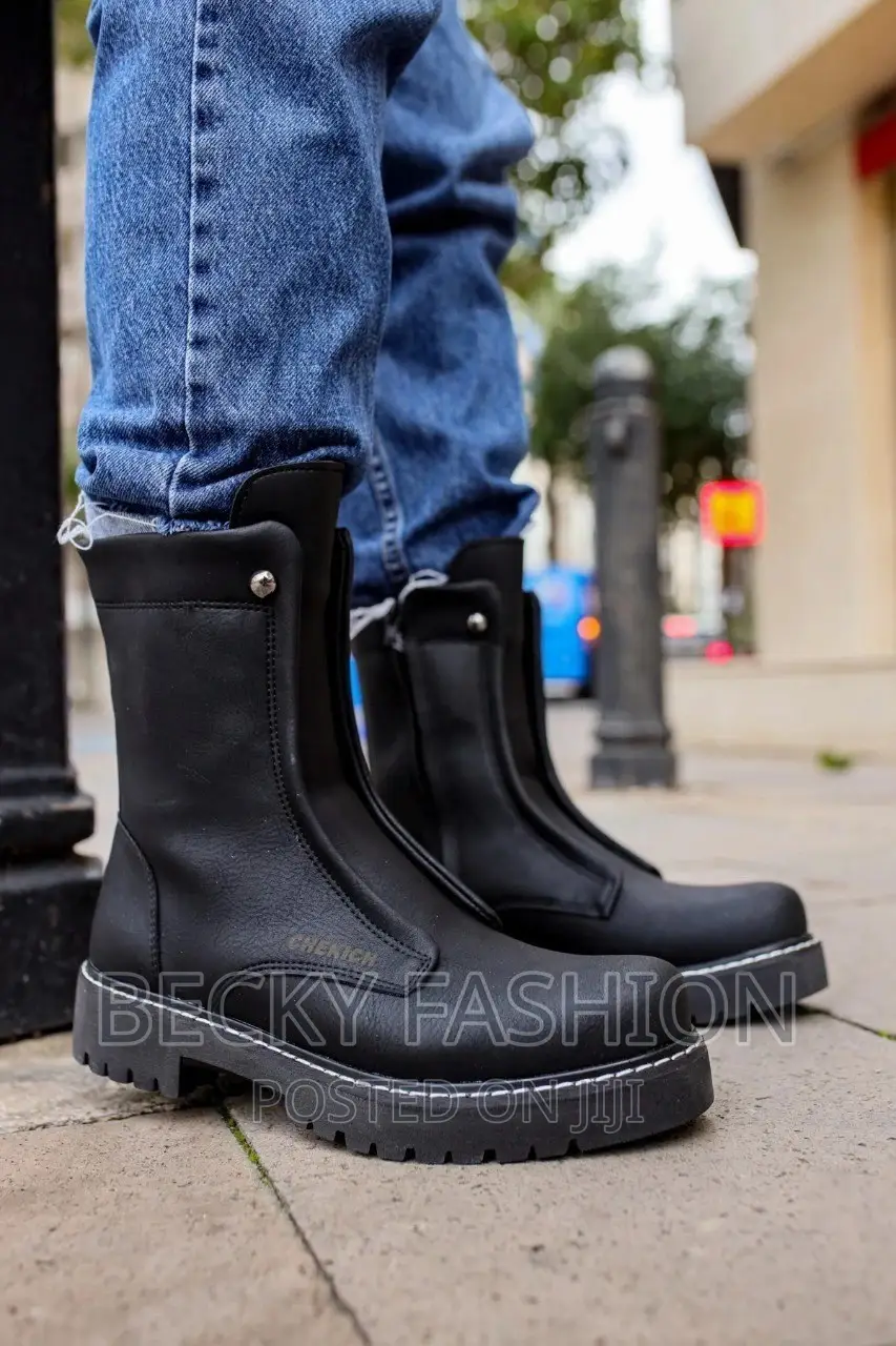 Original Checkich Boots Shoe in Addis Ketema - Shoes, Becky Fashion ...