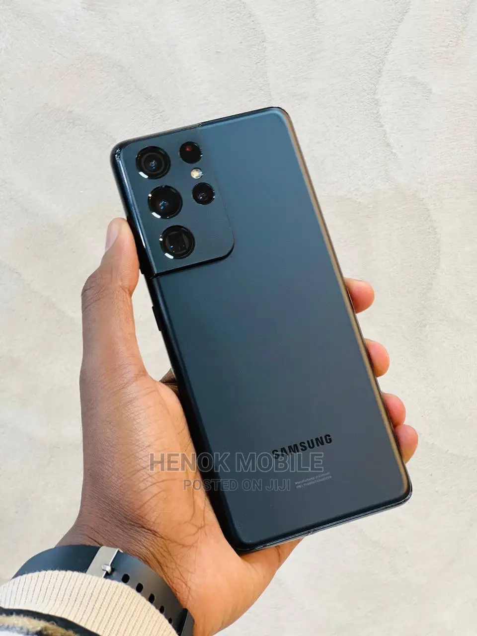 Samsung Galaxy S21 Ultra 5G 128 GB Black in Bole - Mobile Phones, Henok Mulugeta | Jiji.com.et