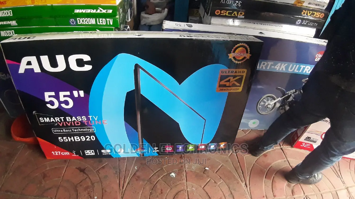 AUC 55 Inchs Smart Tv in Addis Ketema - TV & DVD Equipment, Golden ...