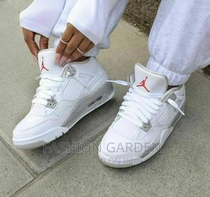 Original Air Jordan 4 White Oreo High Men's Boots Shoes in Addis Ketema ...