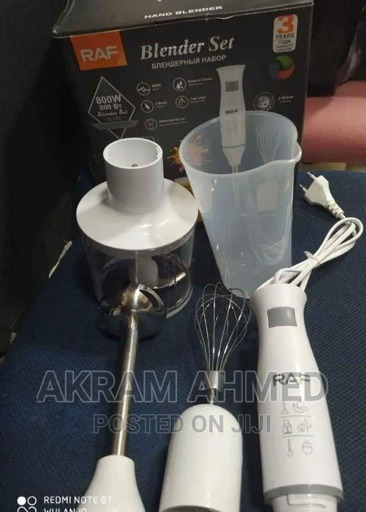 RAF 800W Food Mixer and Blender in Nifas Silk-Lafto - Kitchen Appliances, Akram Ahmed | Jiji.com.et
