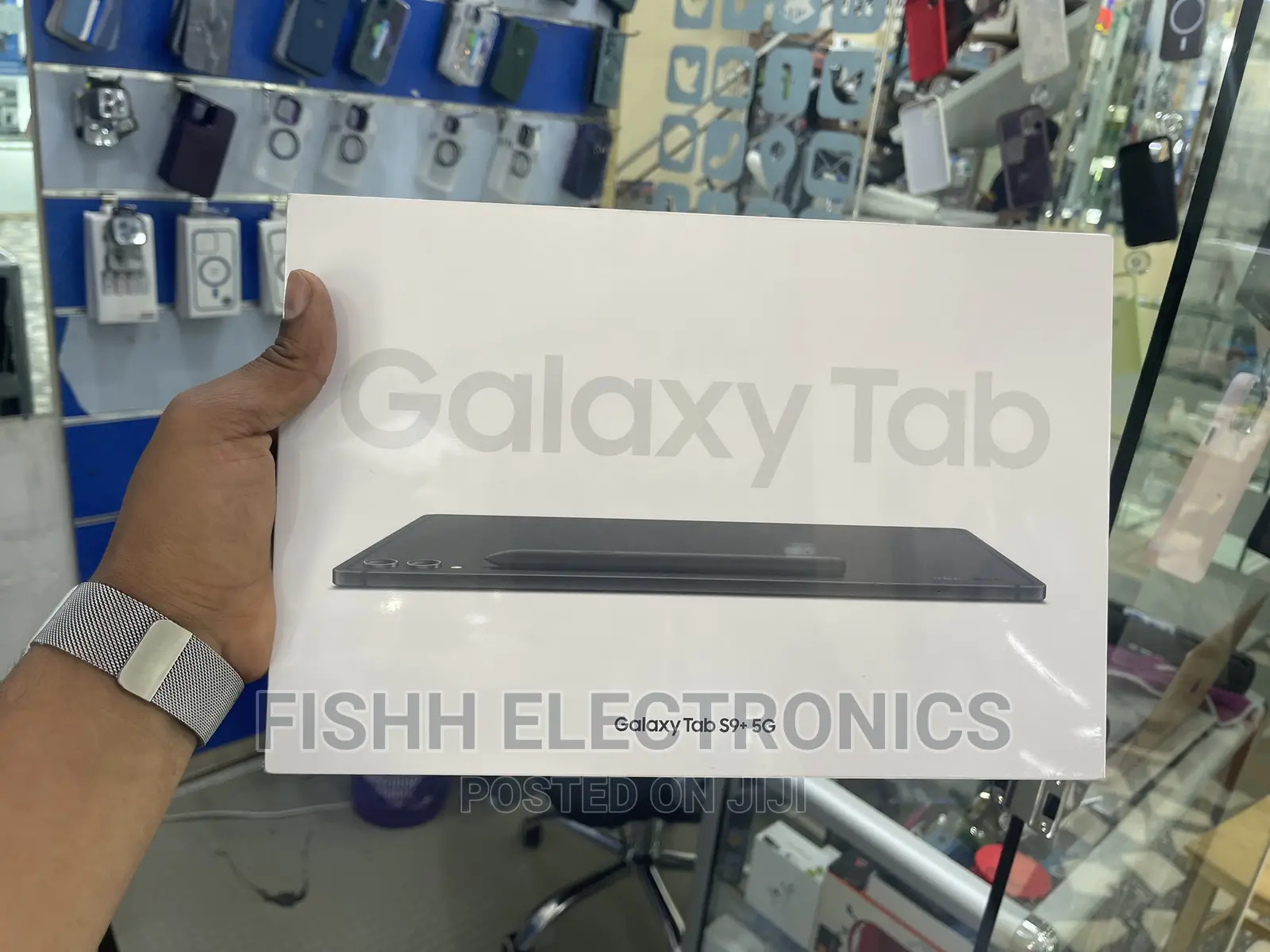New Samsung Galaxy Tab S9+ 256 GB Black in Bole - Tablets, Fishh Araya | Jiji.com.et
