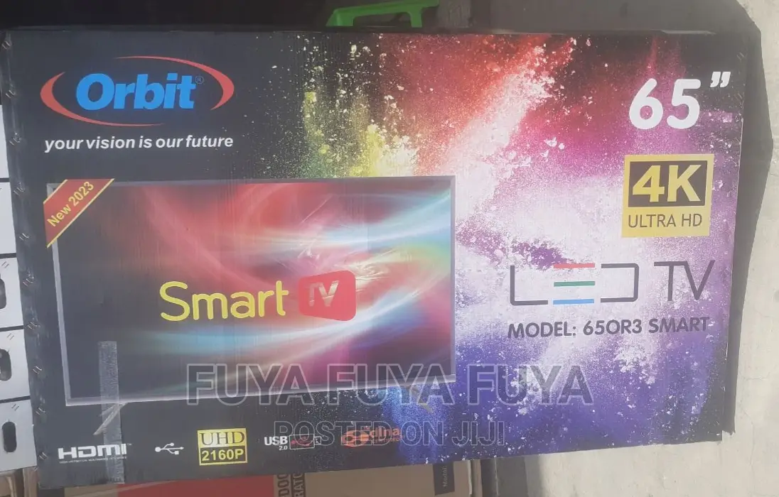 Orbit 65 Inchi Smart ULTRA HD 2023 Tv in Addis Ketema - TV & DVD ...
